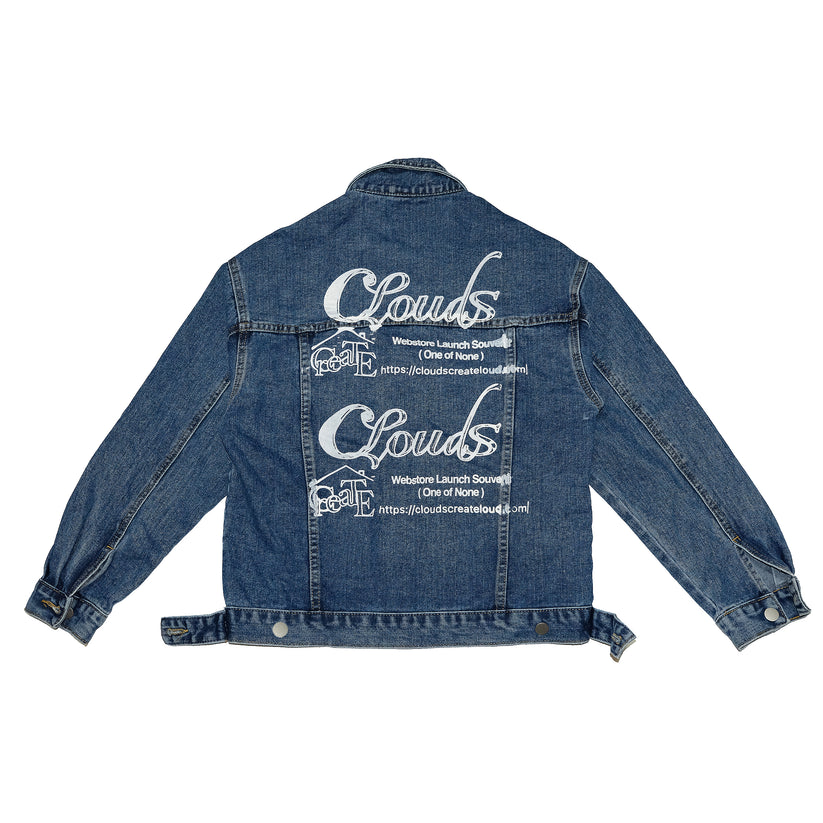 007 - One of None - Clouds Webstore Souvenir - Denim Jacket – CLOUDS ...